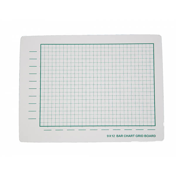 Bar Chart Grid Board Two-Sided 9" x 12" | Hayes