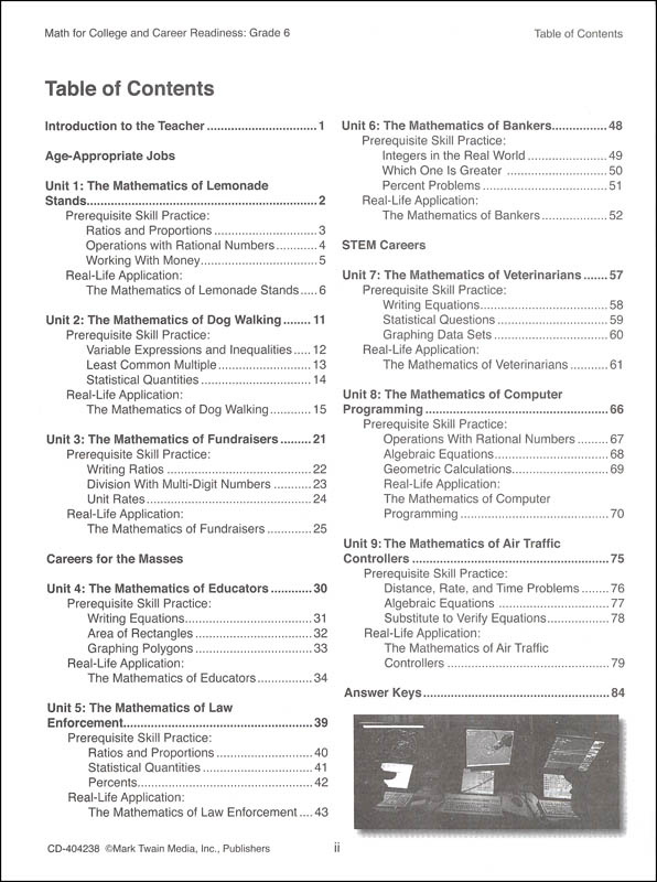 Math For College And Career Readiness Grade 6 Mark Twain Media math-for-college-and-career-readiness-grade-6-mark-twain-media