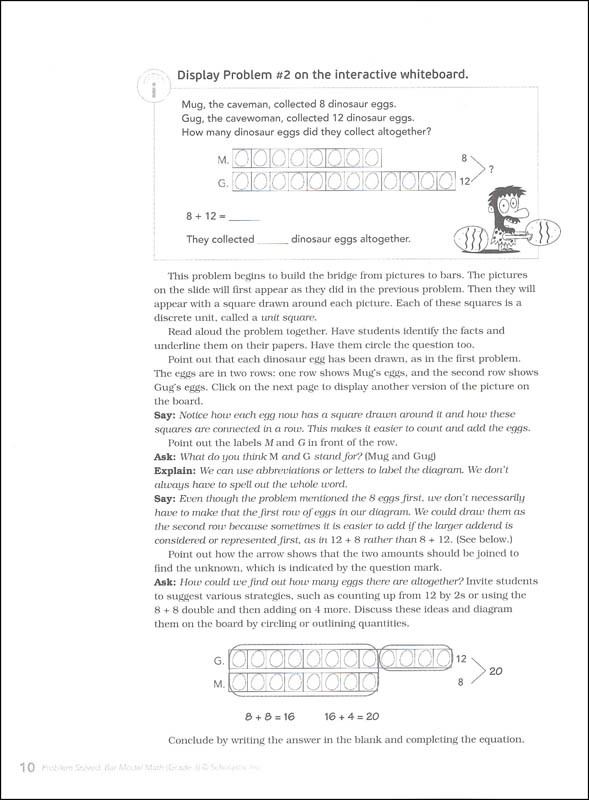 Problem Solved: Bar Model Math Grade 3 | Scholastic Professional Book ... Problem Solved: Bar Model Math Grade 3 | Scholastic Professional Book ...