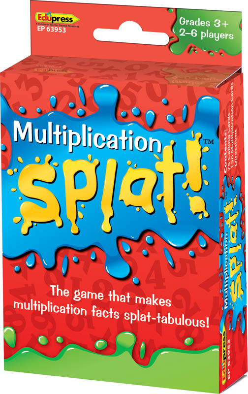 Splat Multiplication Game | Teacher Created Resources