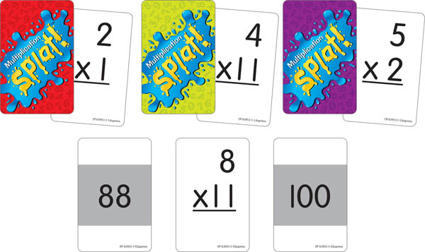 Splat Multiplication Game | Teacher Created Resources