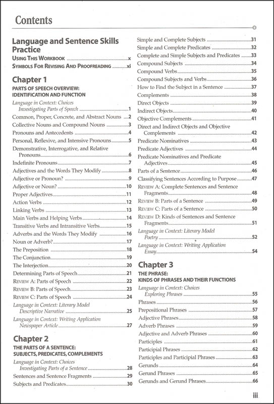 Language Handbook