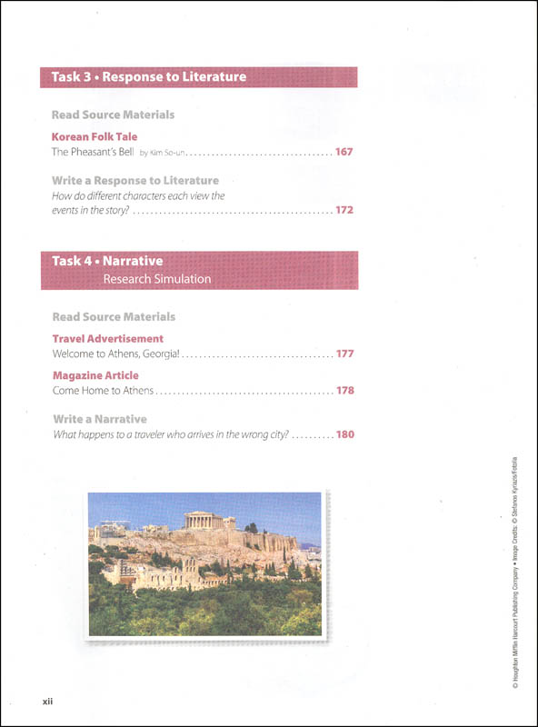 English Language Arts Performance Task Reseller Package Grade 5 ...