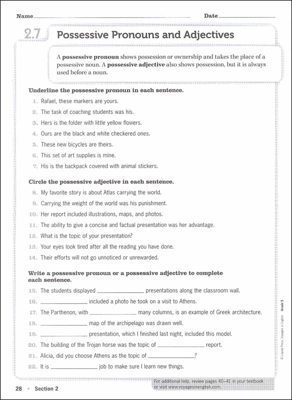 Voyages In English 2018 Grade 5 Practice Book Loyola University Press Voyages In English 2018 Grade 5 Practice Book Loyola University Press