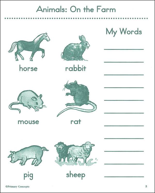 My Picture Dictionary | Primary Concepts | 9781893791299