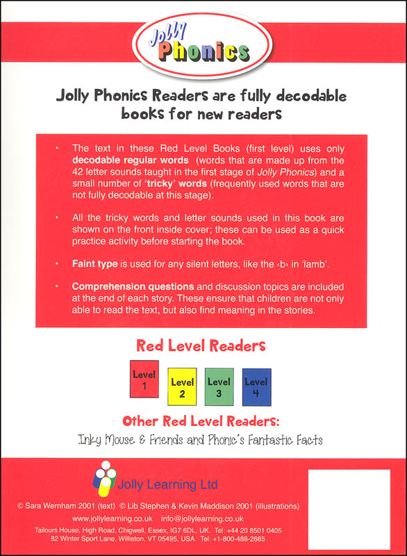 Jolly Phonics Decodable Readers Level 1 Snake's Amazing Tales - Rocket ...
