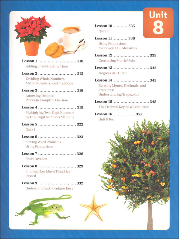 Mathematics Grade 5 Textbook: Math in Many Nations | Christian Light ...