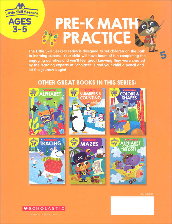 Pre K Math Practice Little Skill Seekers Scholastic Teaching Pre K Math Practice Little Skill Seekers Scholastic Teaching