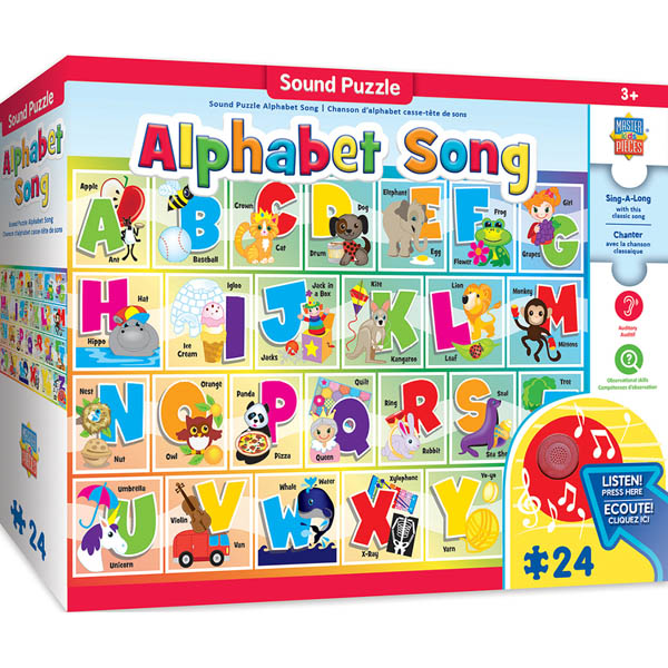 Alphabet Song Sound Puzzle (24-piece ) | MasterPieces