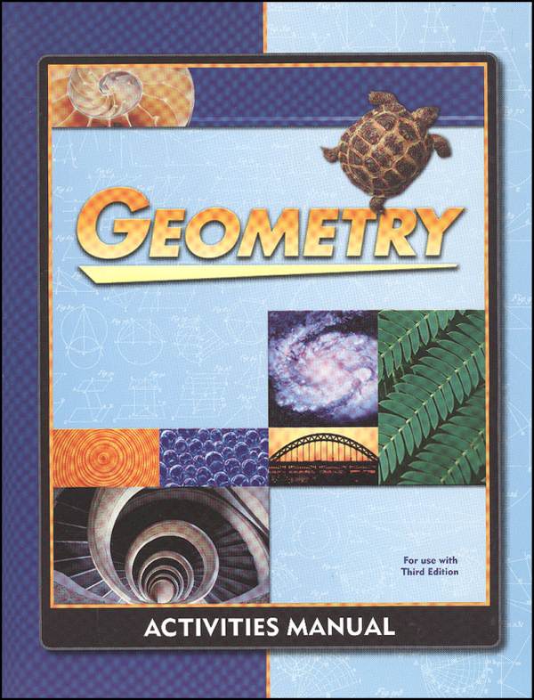 Geometry Student Activities Manual 3rd Edition | BJU Press | 9781591663492