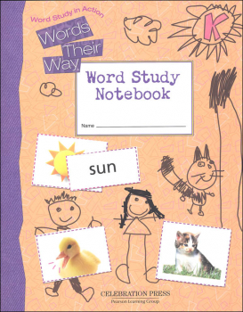 Words Their Way Student Workbook (2005) Level K | Celebration Press ...