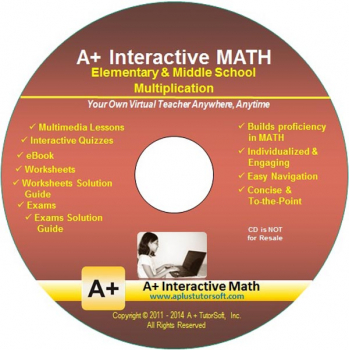 Multiplication Supplemental Math CD-ROM (Supplemental Software) | A+ ...
