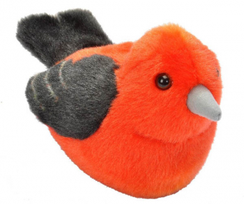 Audubon Bird: Scarlet Tanager With Real Bird Call | Wild Republic